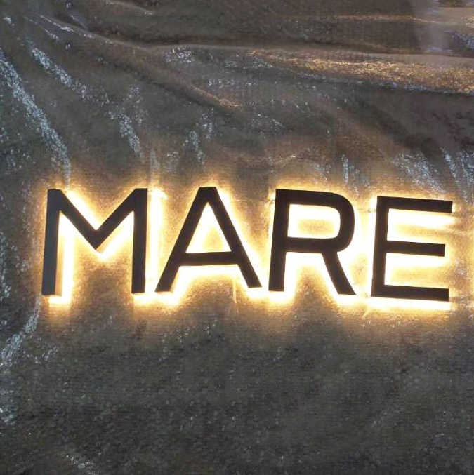3D Shop Name Logo Sign Factory Custom Illuminated Led Letter Sign Led ...