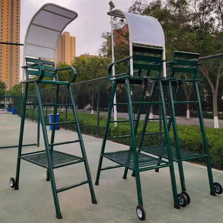 Aluminium Umpire Chair Movable Chair for Tennis Court Umpire Chair With ...
