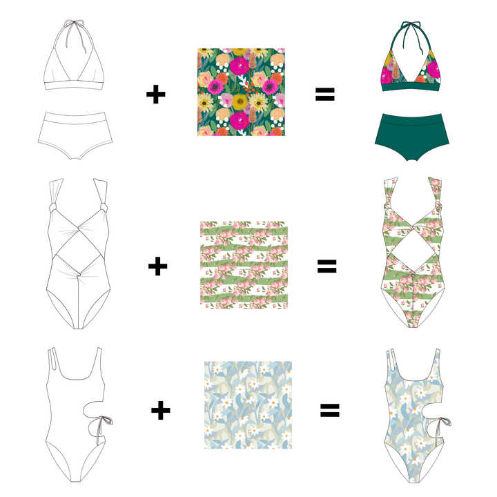 FIELD BALANCE Custom One Piece Swimsuit White Luxury Swimwear ...