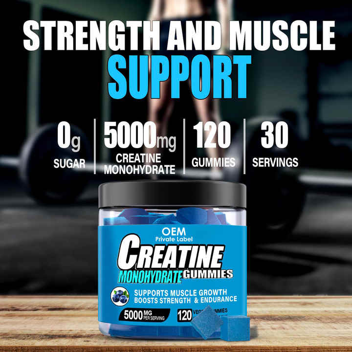 OEM Private Label Pre Workout Supplement - Creatine Gummies