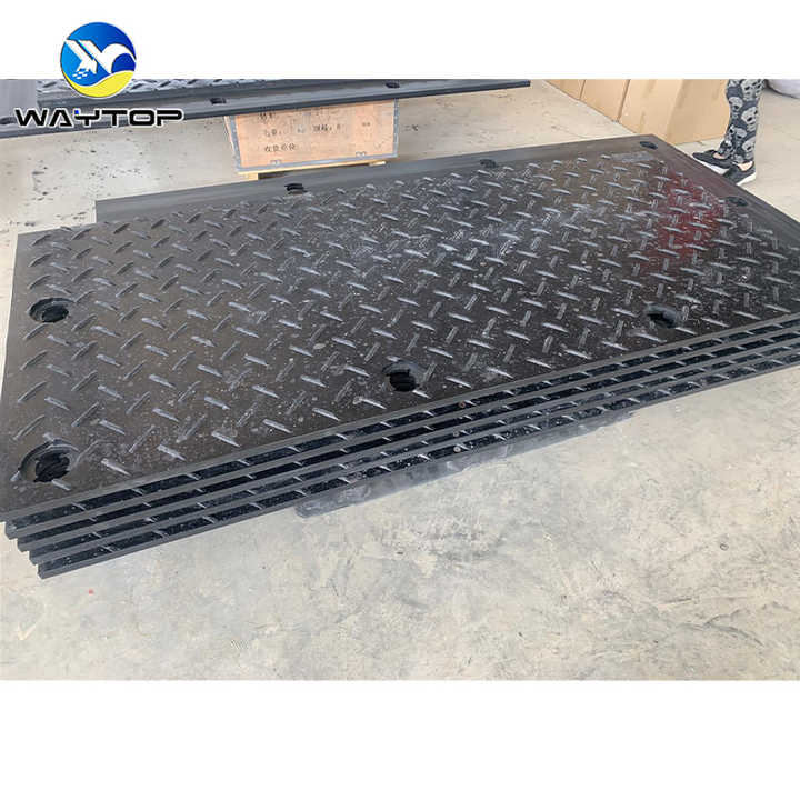 High-Density Polyethylene (HDPE) Plastic Road Mat Ground Protection ...