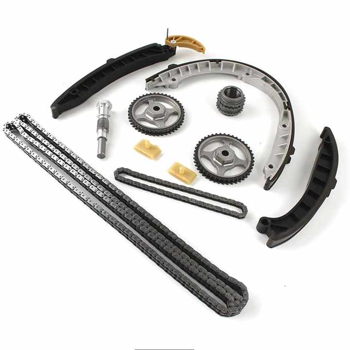 11Pc/Set Timing Chain Kit Guide Rail Tensioner Sprockets Engine for ...