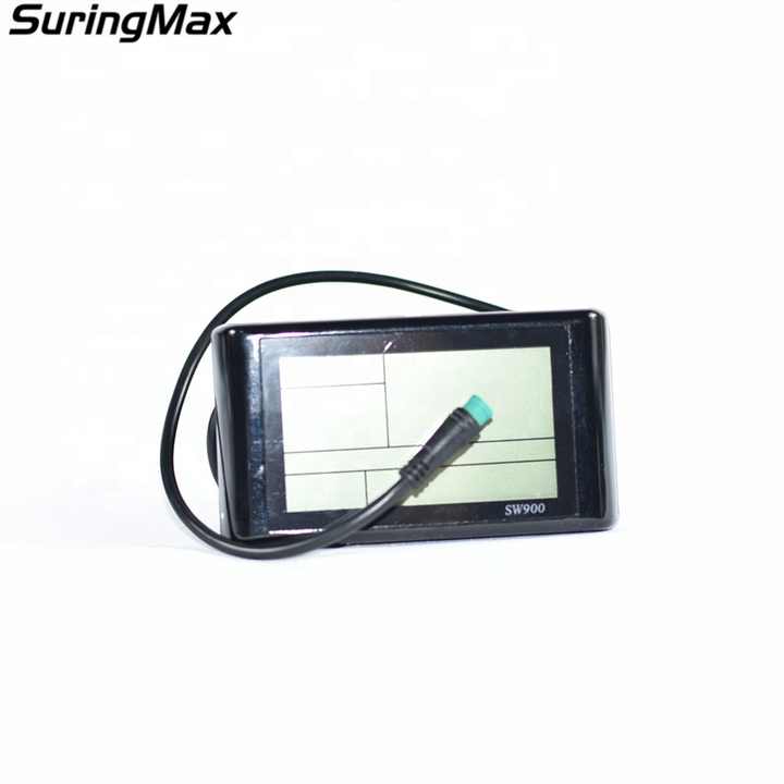 Electric Bicycle Speed Meter Conversion Part 2# Protocol Ebike Accessories 36v 48v 72v SW900 LCD ...