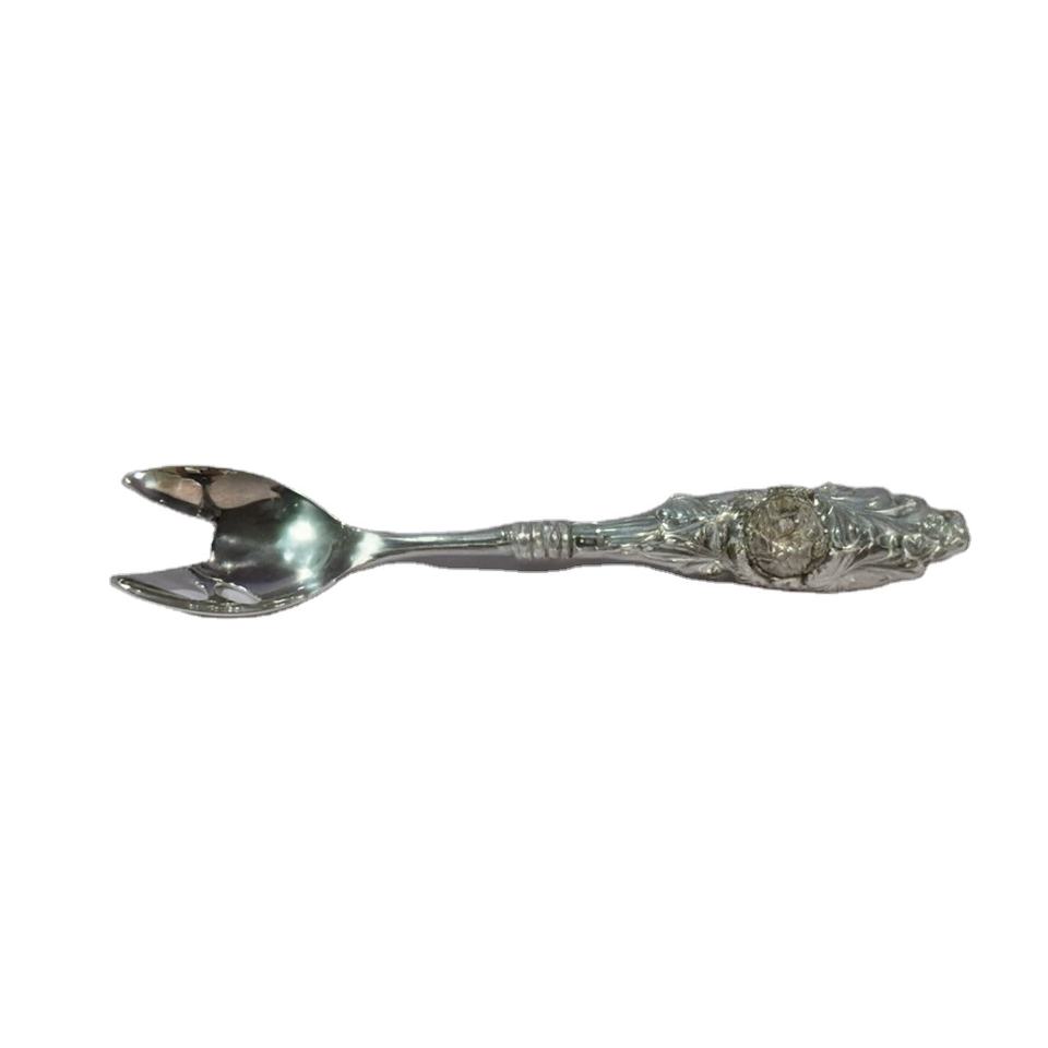 Cubiertos de Metal de diseador atractivo Cubiertos hechos a mano ...
