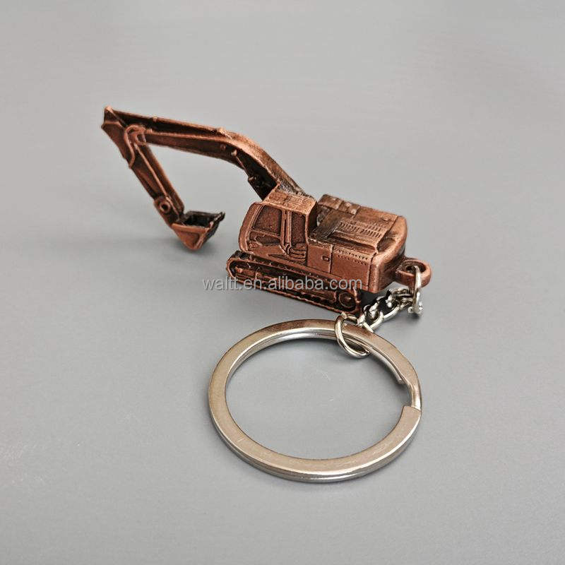 3D Excavator Keychain - Durable & Fashionable Gift