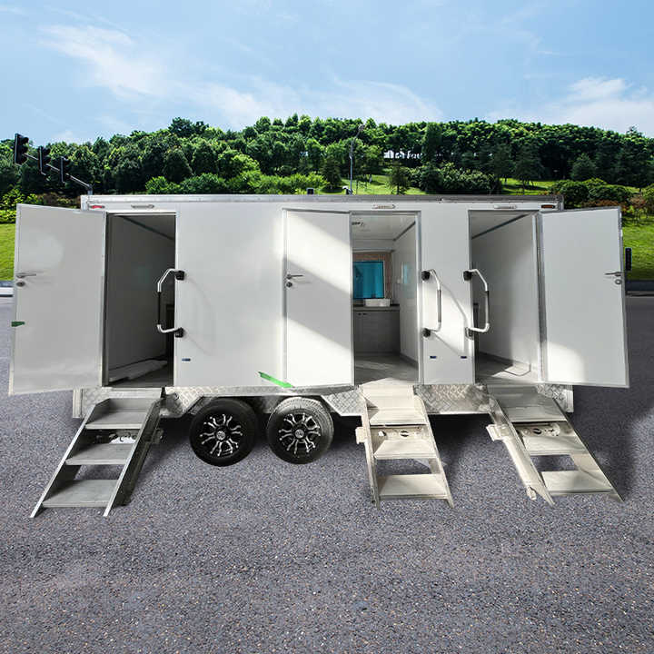 Outdoor VIP Mobile Luxury Portable Car Bathroom Toilet Shower ...