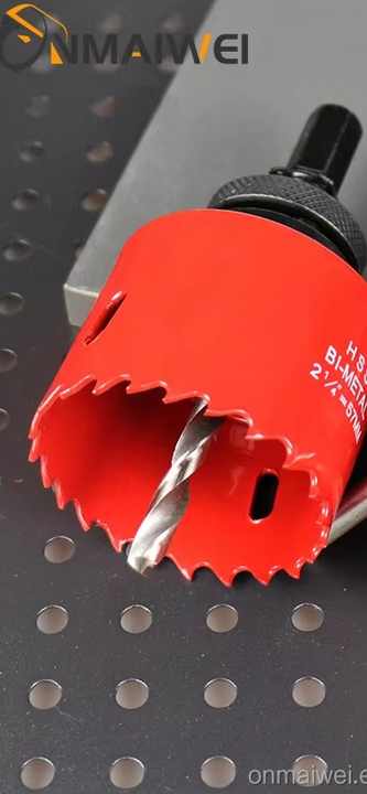 6 Inch Hole Saw with Heavy Duty Arbor 152mm Bi-Metal Hole Cutter Fast ...