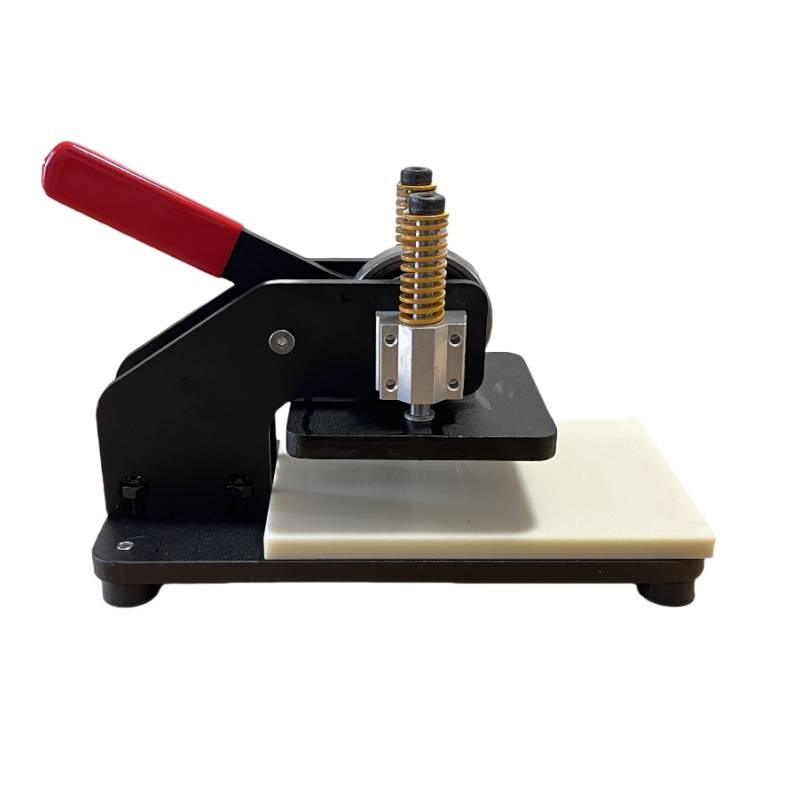Small Manual Leather Die Press Cutter - Hand Punching Machine