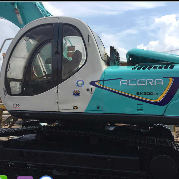 used excavator kobelco sk200-5 hydraulic excavator| Alibaba.com