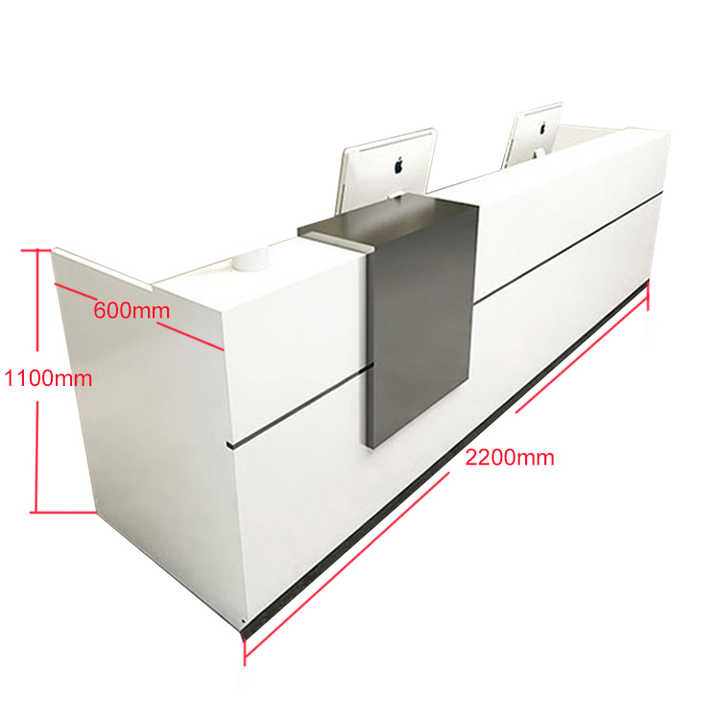 Commercial Reception Desk - Modern & Customizable Design