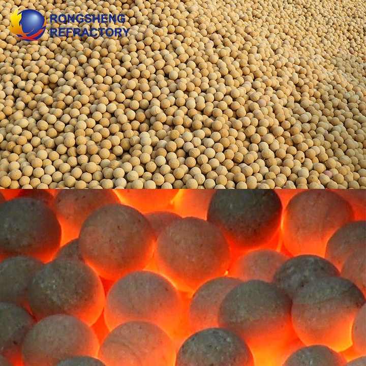 Thermal Refractory Ball Size 15mm 60mm Heat Storage Refractory ...