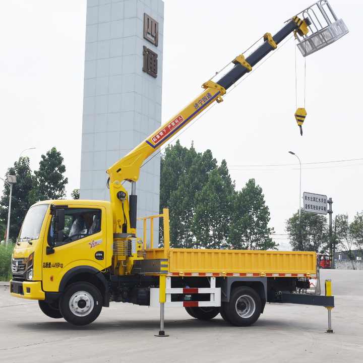 Small Truck Mounted 4 Ton 5 Ton 8 Ton 10 Ton 12 Ton 16 Ton Lift ...