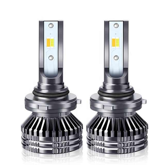 Led Headlight Car R9 Tricolor Canbus Csp Chip 9005 9006 9012 H1 H3 Led ...