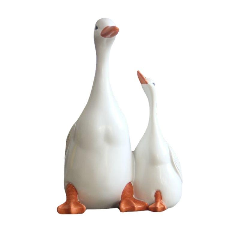 Garden Simulation Art Deco Eco-Friendly Mother Duck Park Decoration ...