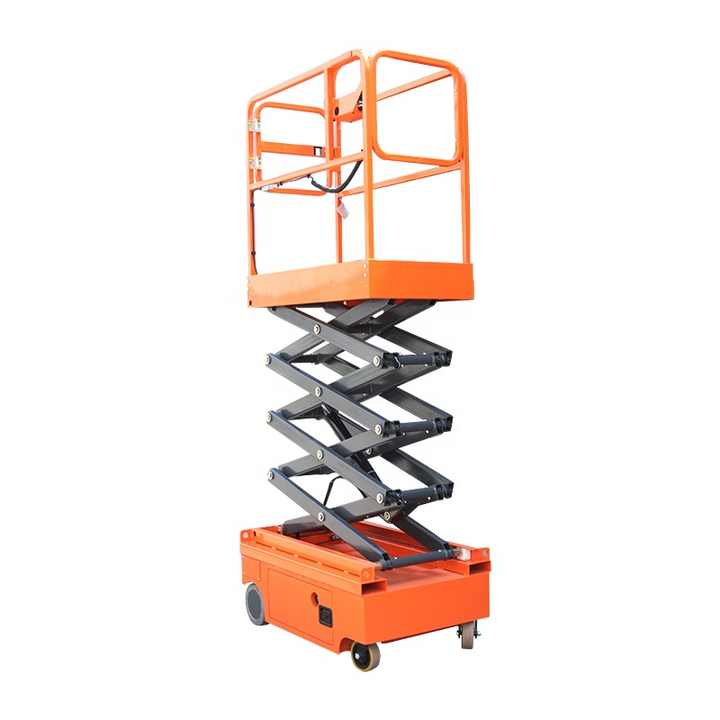 300kg 6M Mini Scissor Lift Hydraulic Platform Lift Electric Drive ...
