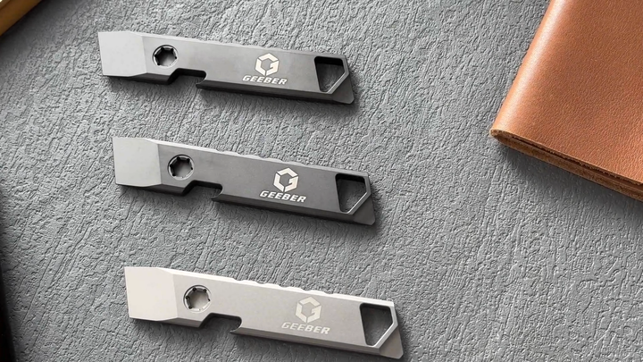 Simple Design Outdoor EDC Multi Tool Pocket Titanium Crowbar With ...