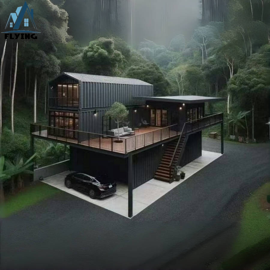Container Hotel - Modern Portable Steel Luxury Design