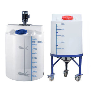 Cone Bottom Mixing Tank with Agitator - 1000L Capacity
