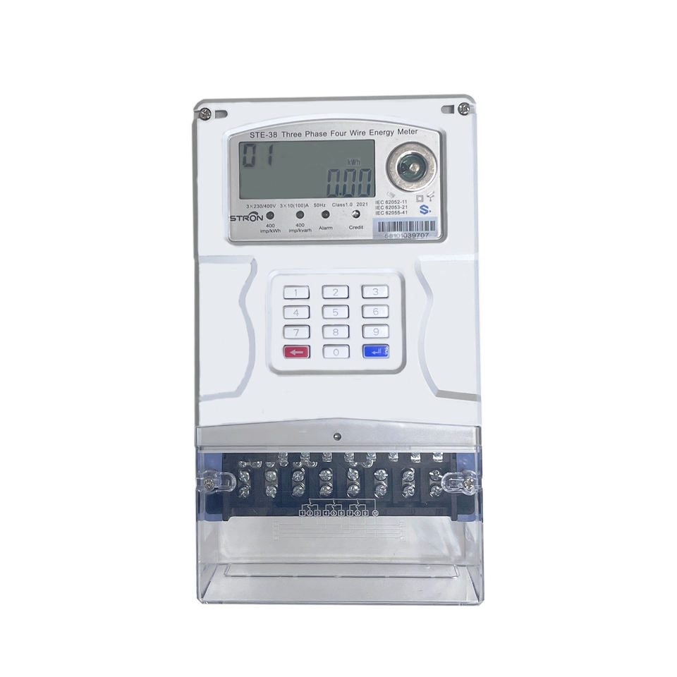 DLMS STS Smart Three-Phase Multi-Function KWH Electricity Meter with LoRa/RF Communication IP54 ...