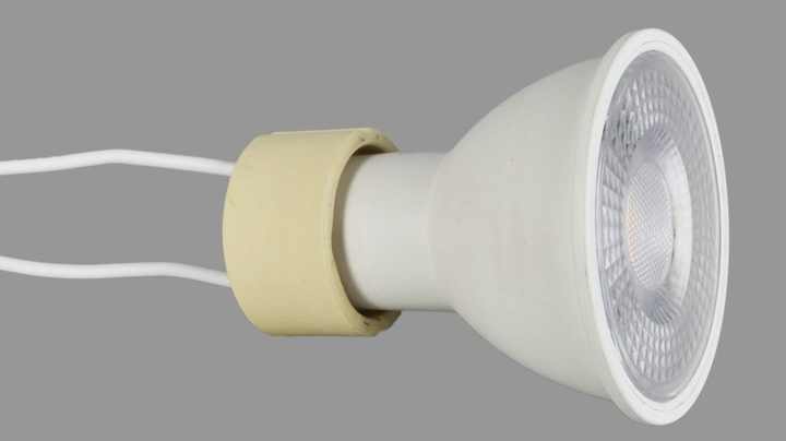 Ceramic GU10 Lamp Holder Socket Base for LED Halogen Bulb Spotlight ...
