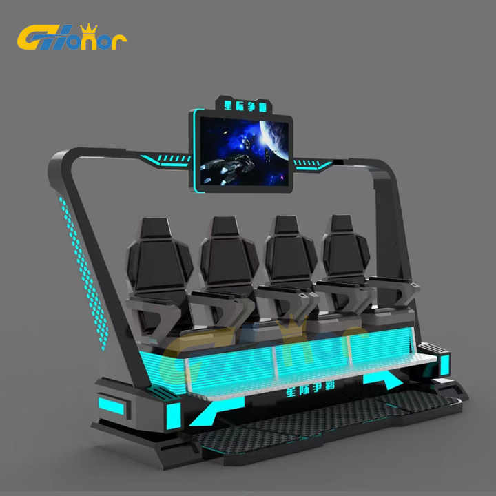 4 Person VR Theater - Immersive Virtual Reality Experience