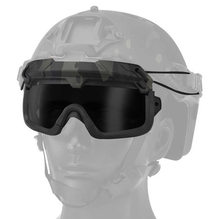 JSJM New Sports Glasses Split Tactical Outdoor Goggles Can Be Matched ...