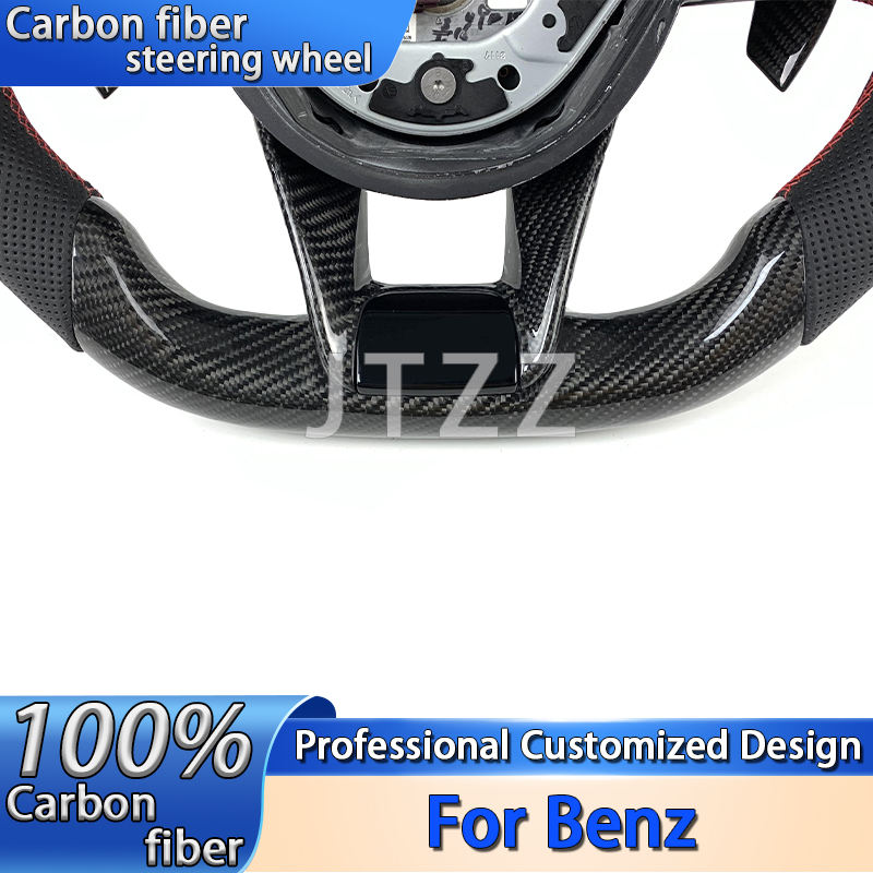 Customized Carbon Fiber Steering Wheel for Mercedes Benz AMG GLC GLE450 ...