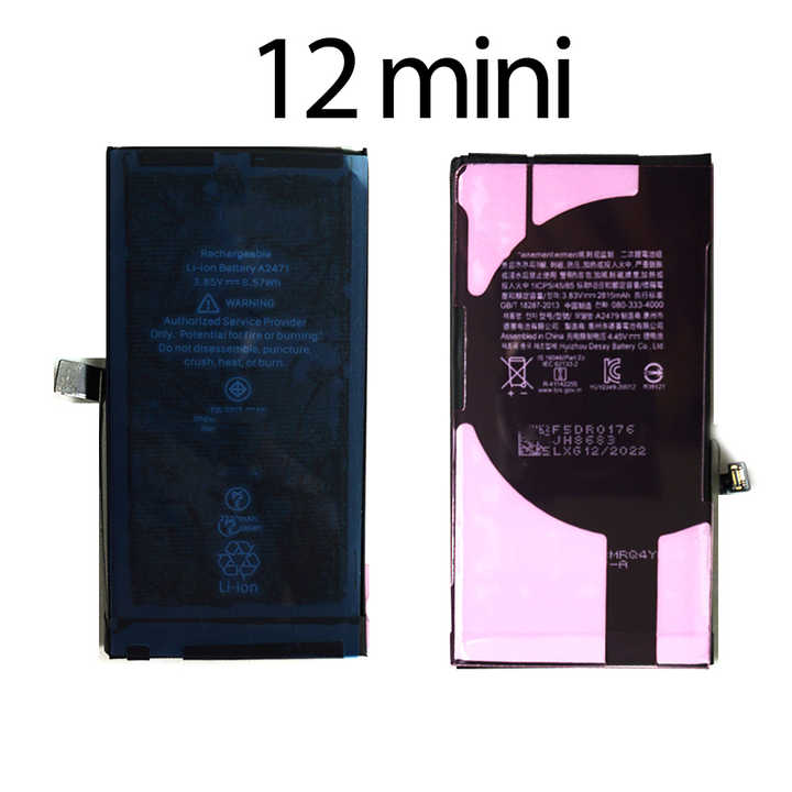 For Iphone 12 MINI Cell Phone Battery Wholesale Mobile Phone Battery ...