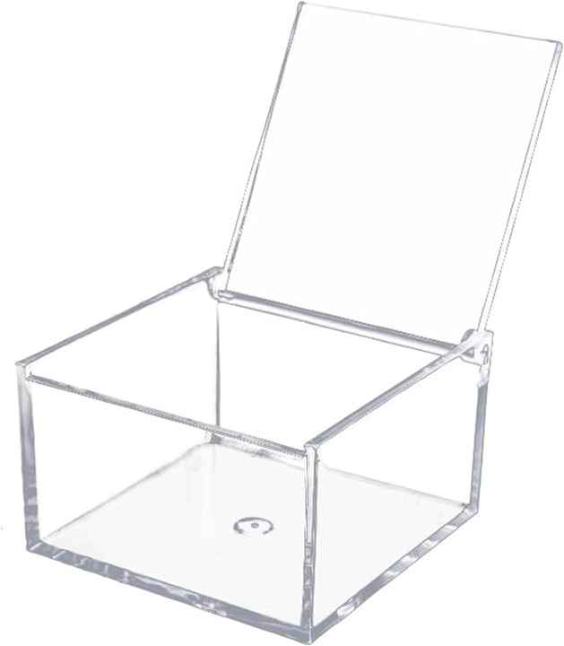 Acrylic Box - Clear Display Container for Candy & Gifts