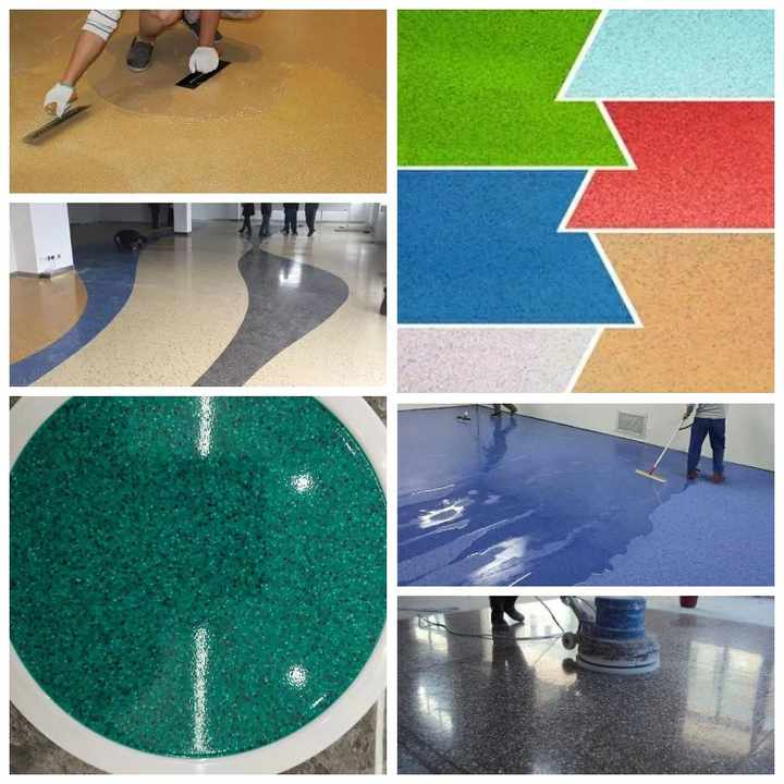 Epoxy Color Quartz Sand Floor Coating - Durable & Versatile