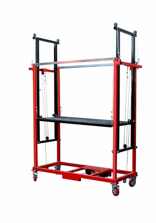 High Quality 6m Mobile Telescopic Frame Electric Lifting Ladder ...