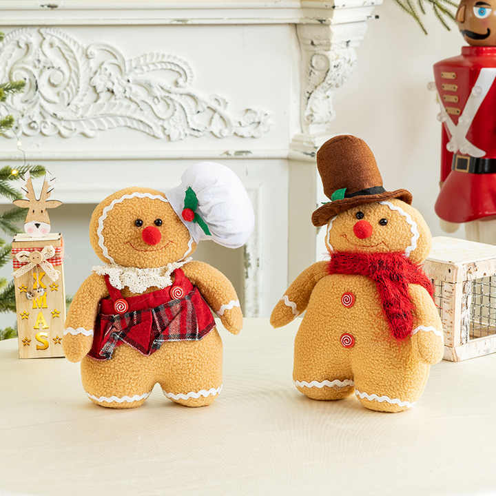 New Year Gifts Bedroom Decoration Gingerbread Doll European American ...