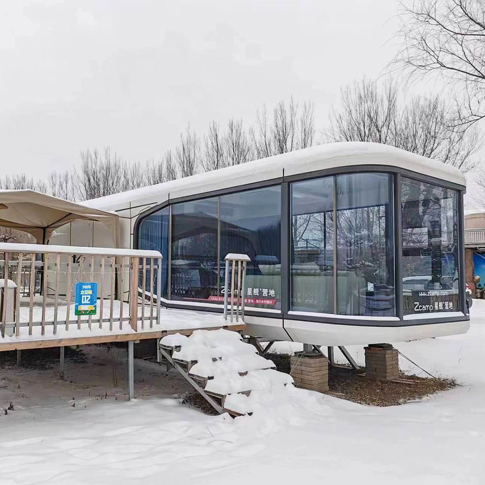 Zcamp E7 House Capsule - Luxurious Portable Wood Homes