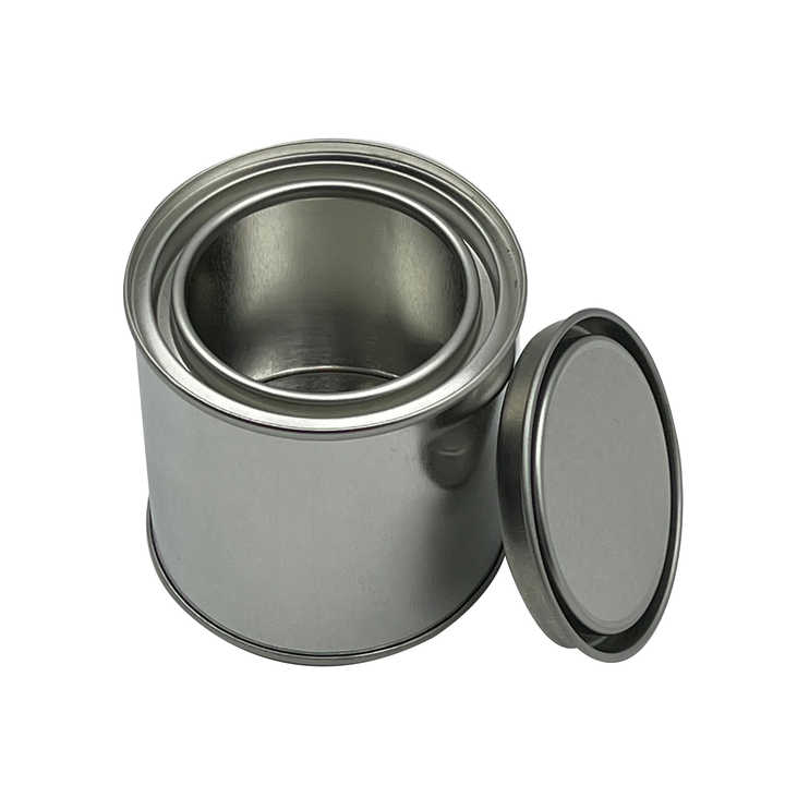 250mL Cylindrical Tin Packaging Containers for Metal Chemicals - OEM ...