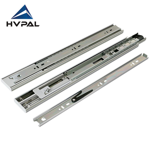 HVPAL Fully Extended Heavy-duty Drawer Slides Lock Telescopic Channel ...