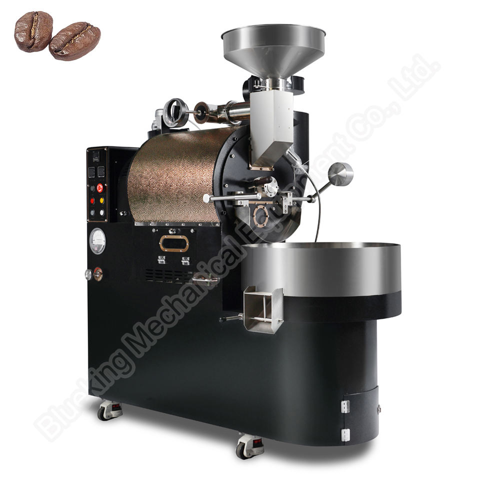 Automatic Coffee Roaster Coffee Roasting Machine 6kg Stainless Steel ...