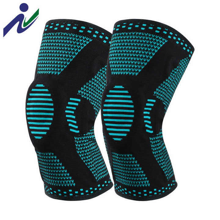 Running Mountaineering Riding Knitted Knee Protection Kneepad Knit Anti ...