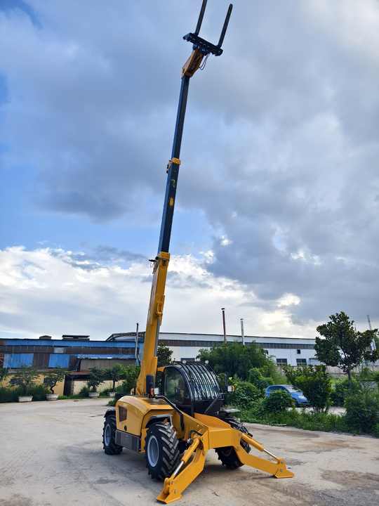 Small Telescopic Loader Telescopic Arm Articulated Loading and ...