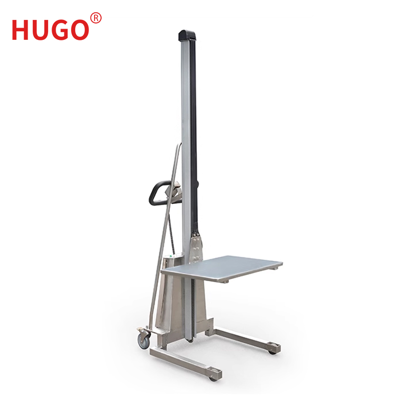 Stainless Steel Stacker Electr 150kg 200kg Portable Extended Semi ...