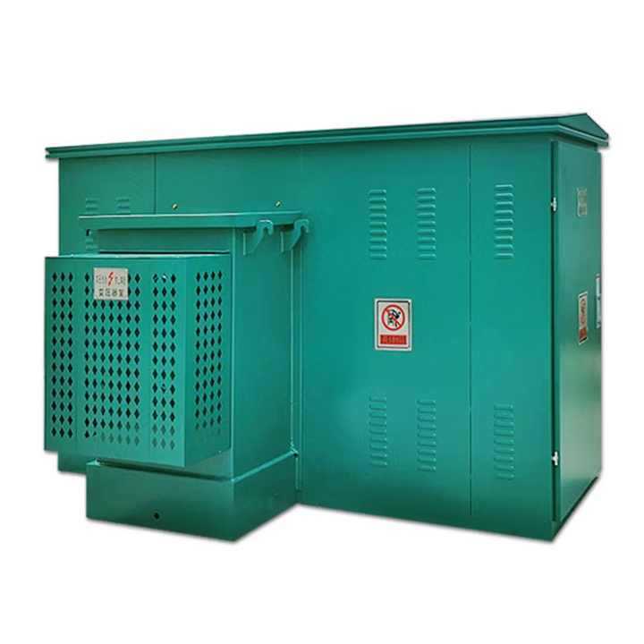 America Style Pad-Mounted Substation for Electric Power Transmission ...