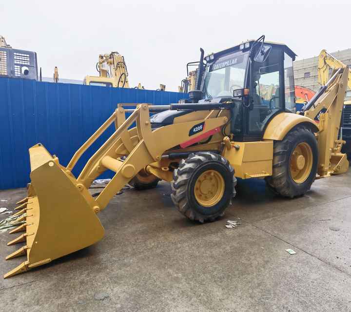 caterpillar 420F backhoe loader used 420F CAT JCB 3CX 4CX cat backhoe ...