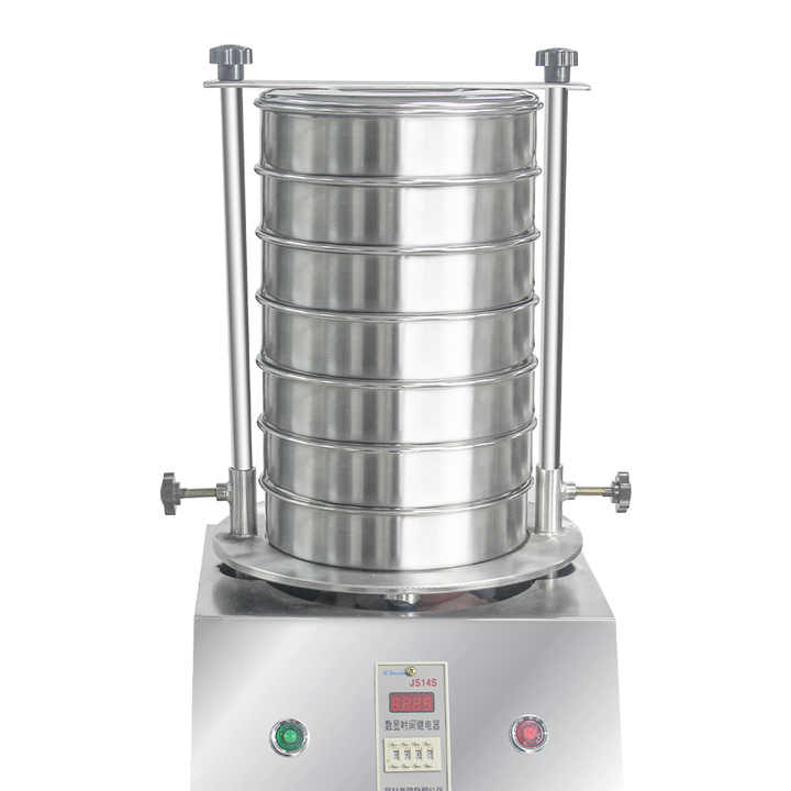 250mm Diameter Stainless Steel Test Sieve Ultrasonic Vibrating Screen ...