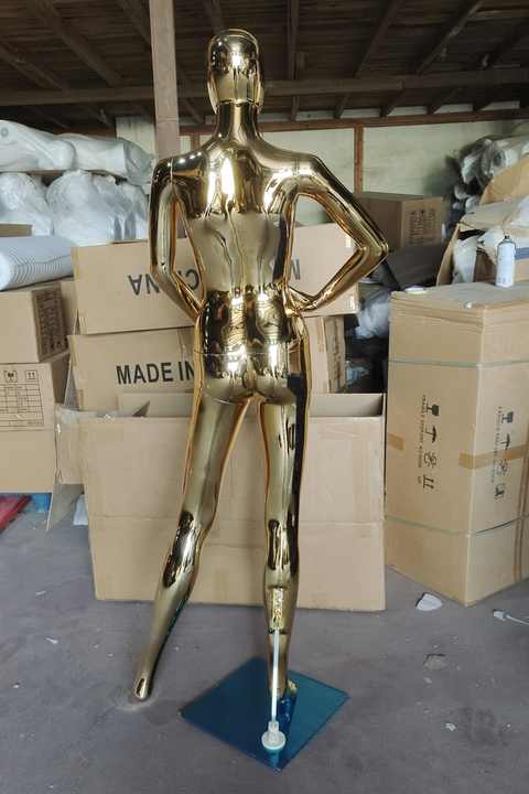 Shop Our Boutique Collection of Chrome Gold Silver Mannequins