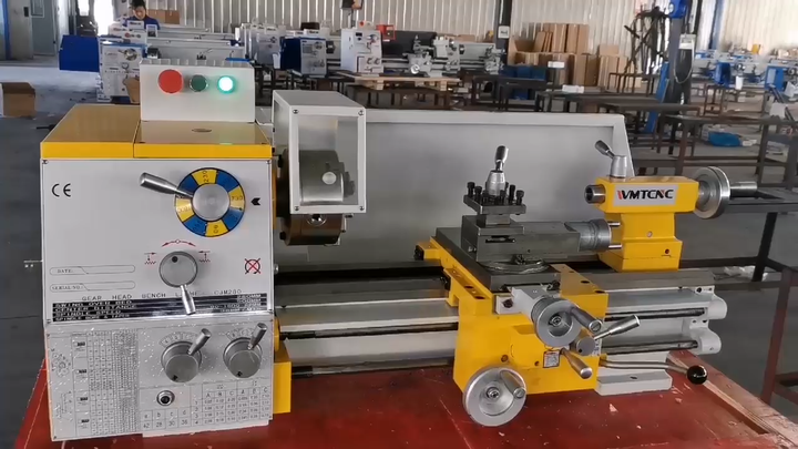 Parallelle Draaibank Cjm280 Kleine Mechanische Draaibank Machine Voor ...