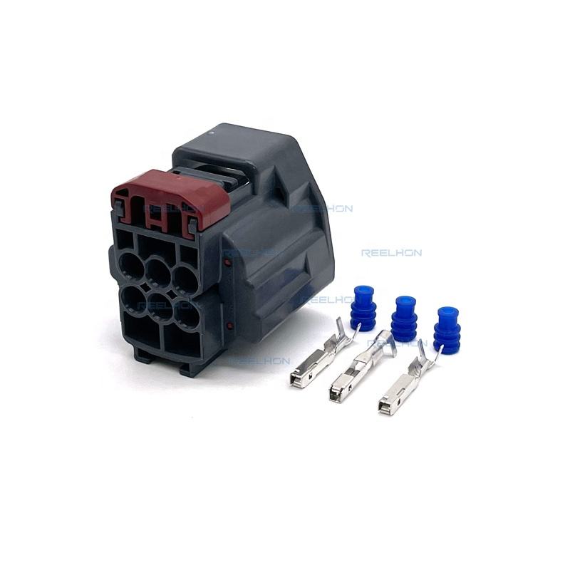 6 Pin Female Auto Electric Gasoline Pump Wire Socket