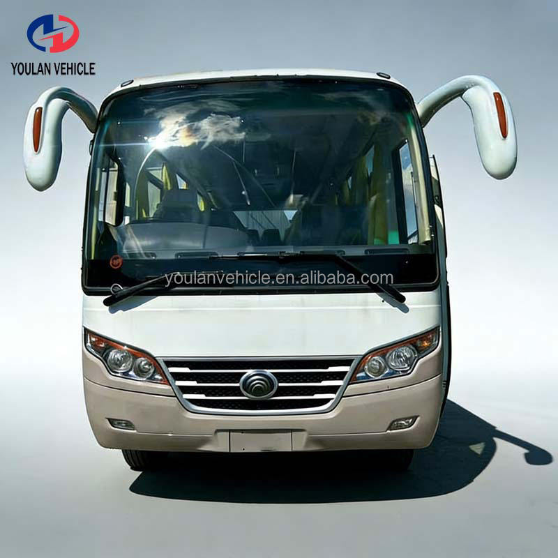 Rear Yuchai Engine Right Hand Drive Used Coach Bus Transport ...