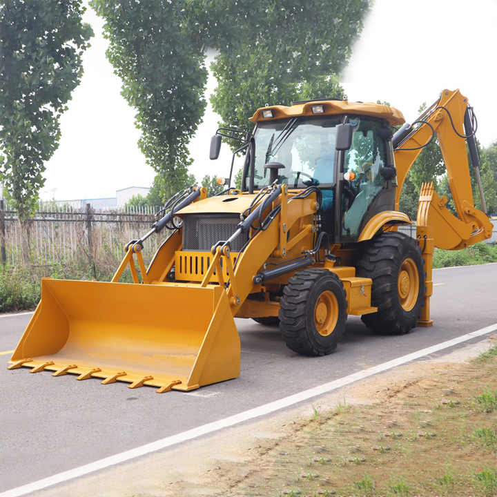 EPA Mini 4x4 Backhoe Loader - High Efficiency & Free Shipping