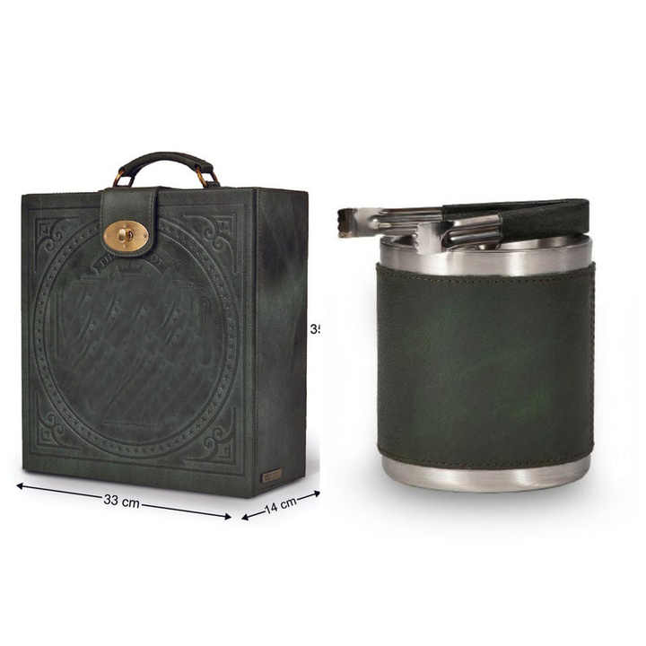 Custom Portable Leather Bar Briefcase Cocktail Set Travel Case| Alibaba.com