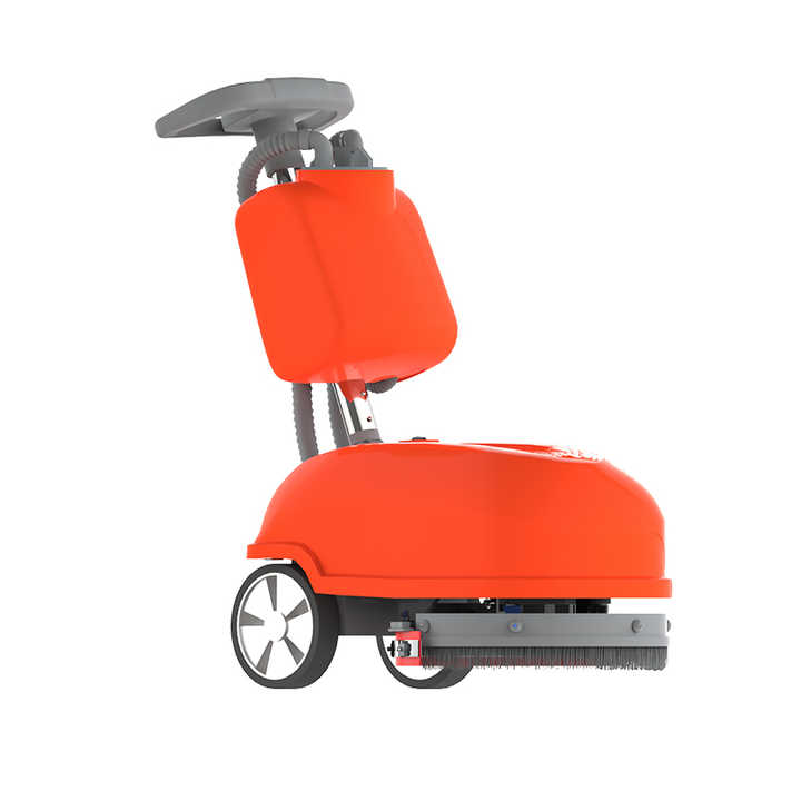 Mini Floor Scrubber Walk Behind Auto Electric Tile Commercial Marble ...