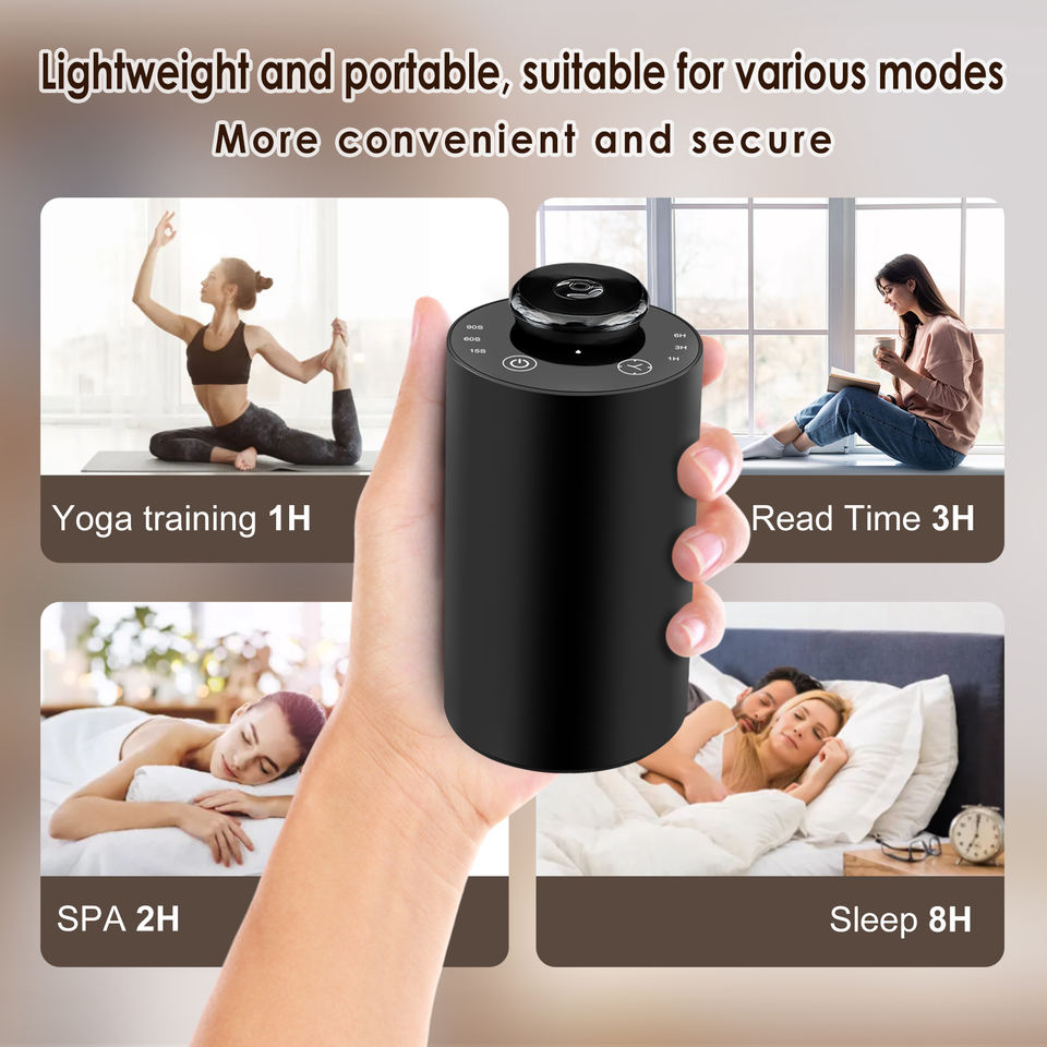 Mini Portable Commercial Electric Car Scent Diffuser Waterless Metal ...
